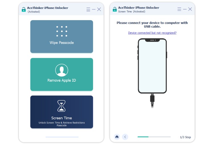 User Guide Of AceThinker IPhone Unlocker Official Website